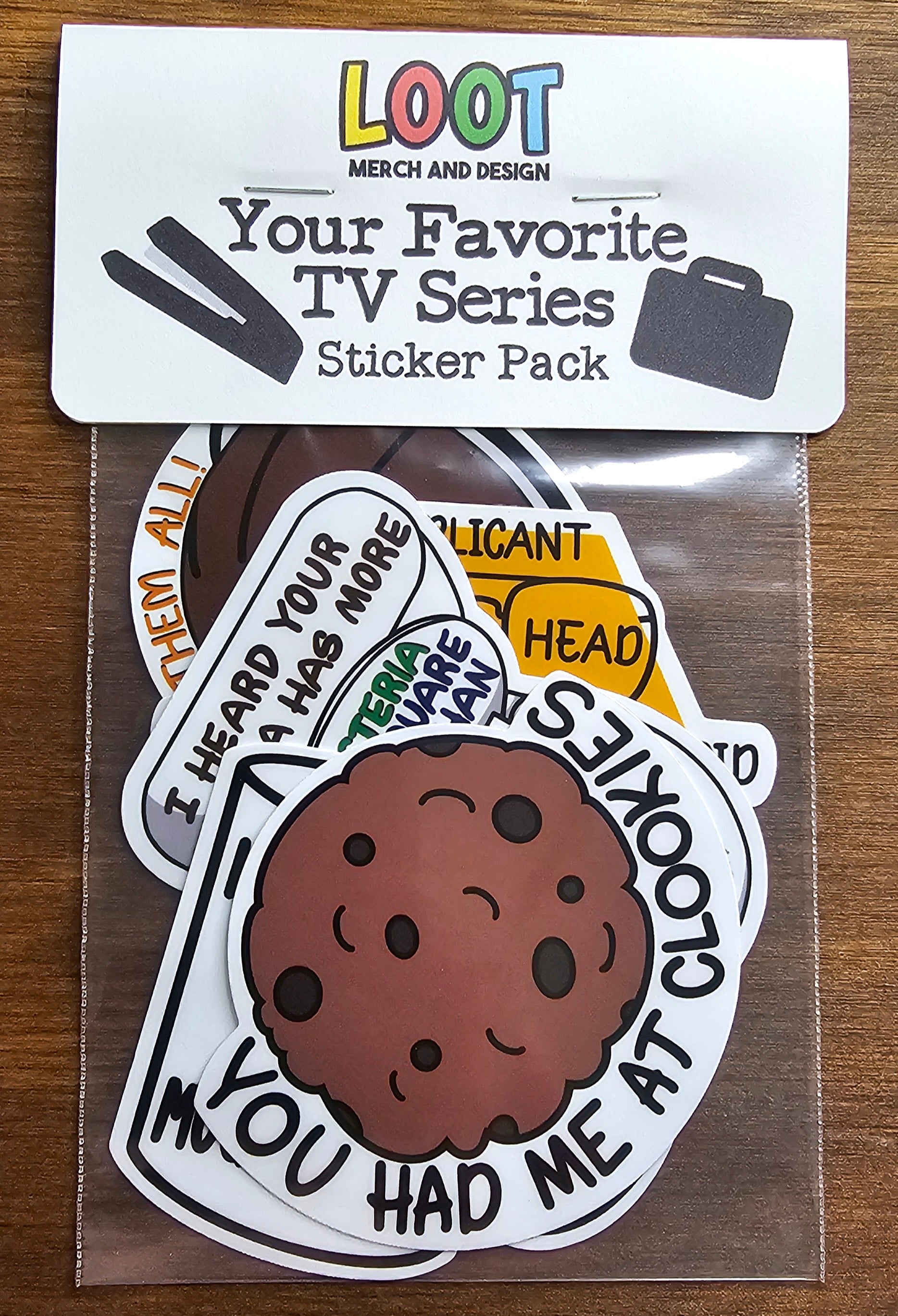 Your Favorite TV Series Sticker Pack – Loot MD