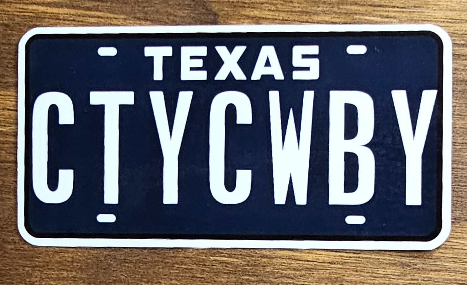 CTYCWBY License Plate Sticker country Posty post Malone city cowboy ...